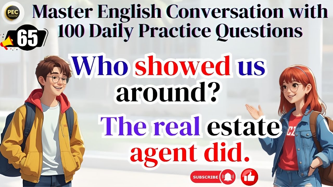 Master English Conversation with 100 Daily Practice Questions - YouTube