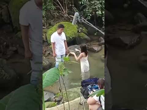 shooting acting in la union barangay kilat Rhendyl Galboy stuntman extra