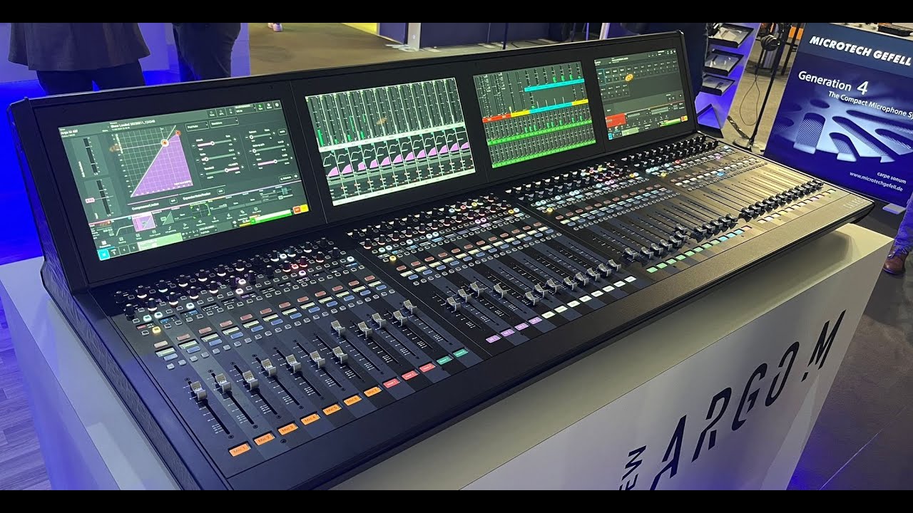 Calrec Argo M Expands to 48-Fader Console for Flexible Production ...