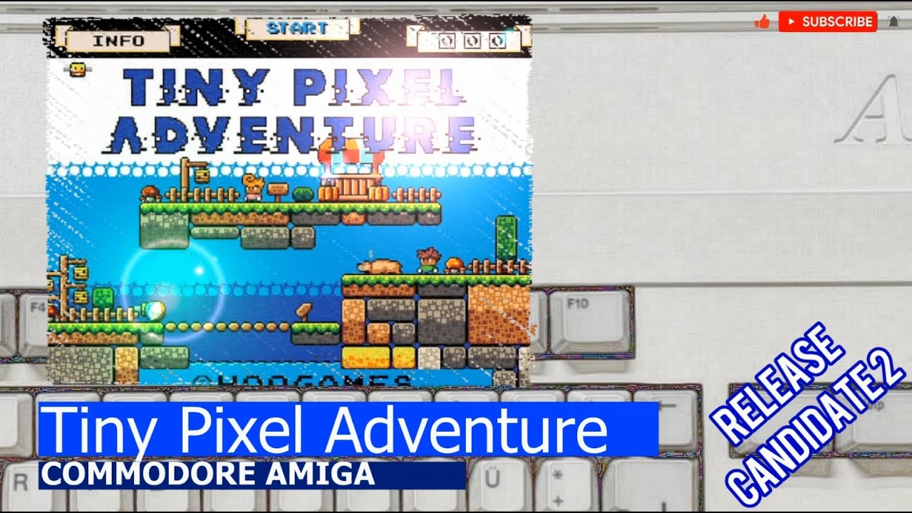 Commodore Amiga -=Tiny Pixel Adventure=- RC2 - YouTube
