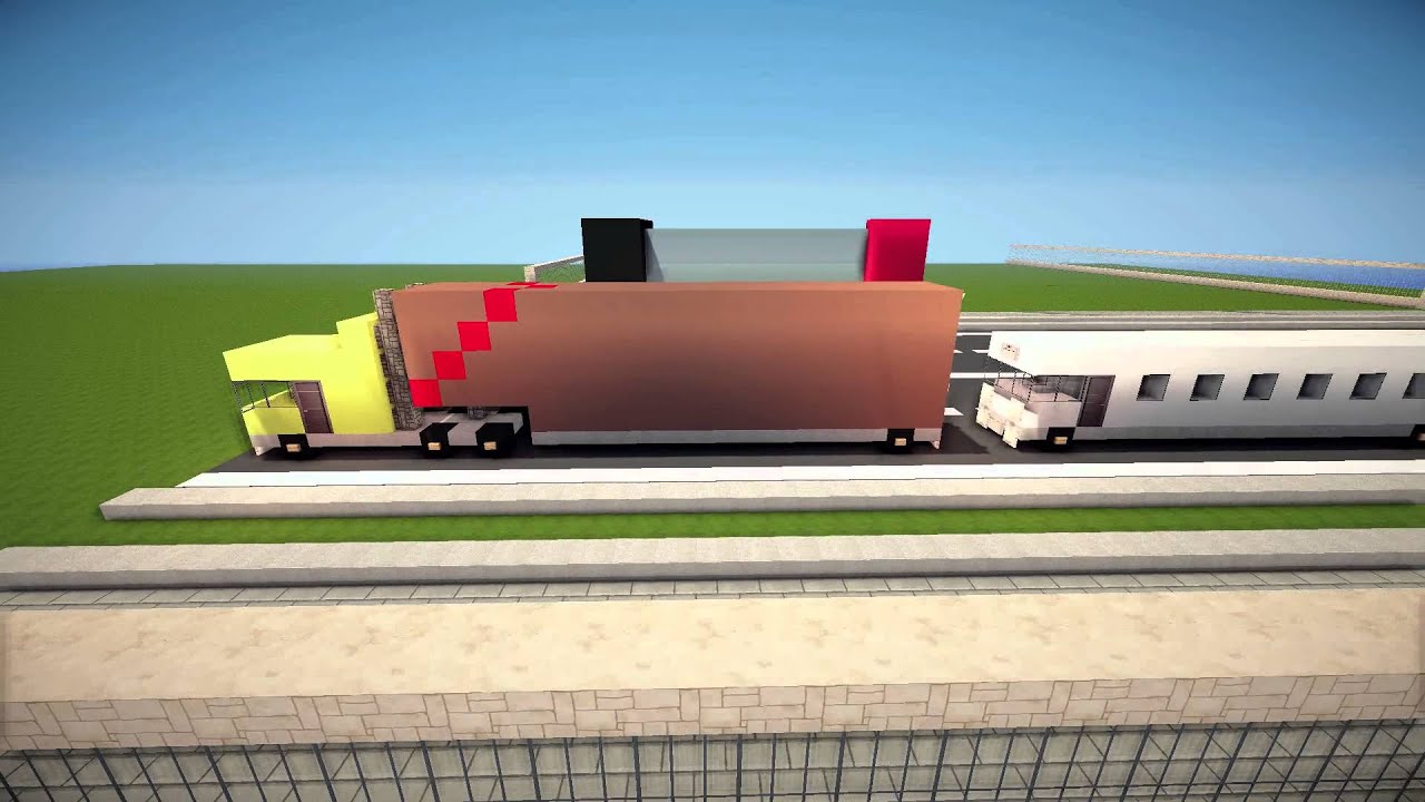Minecraft Vehicles: Lorry, Bus & Van - YouTube