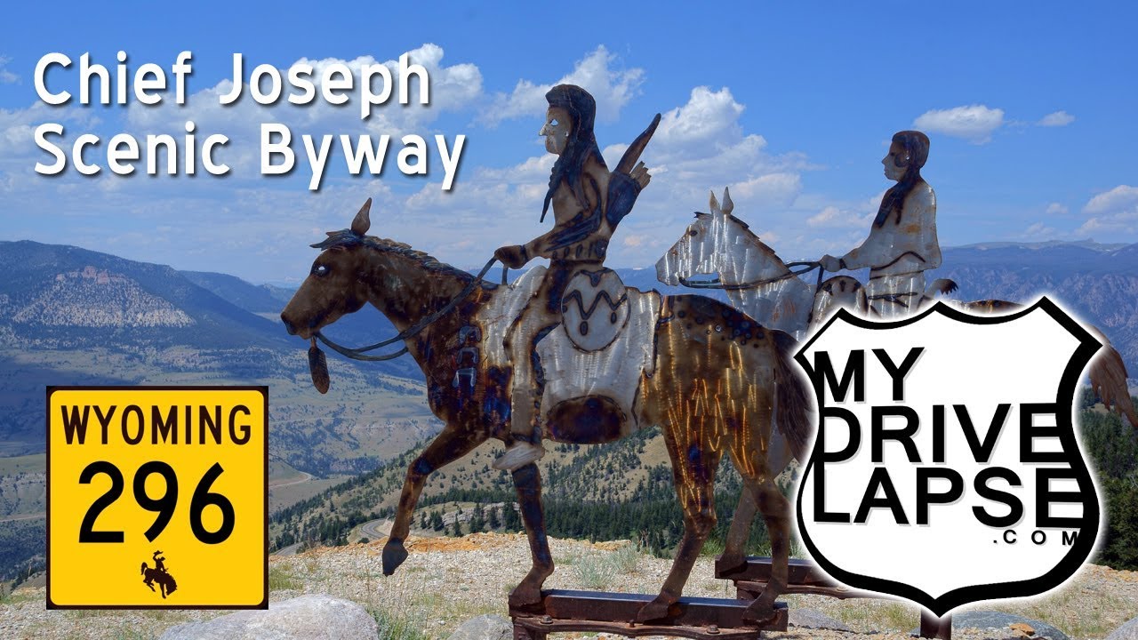 Chief Joseph Scenic Byway, Wyoming - Southbound Drive - YouTube