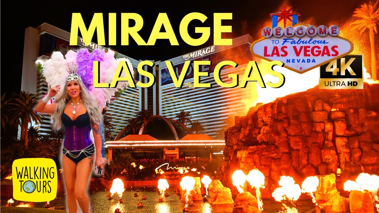 Mirage Las Vegas Volcano Show | 4K | 2019 - YouTube