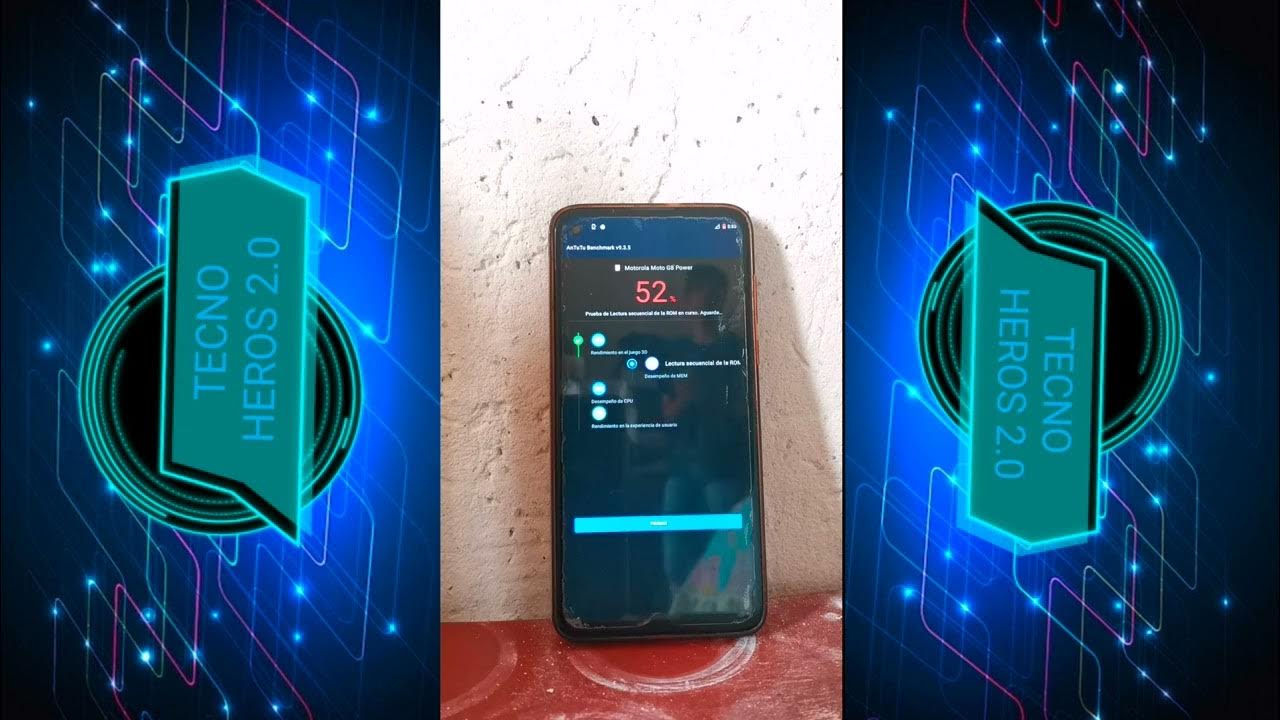 🔥Moto g8 power prueba de Antutu benchmark test.15/04/2022.🔥(vdo 13 ...