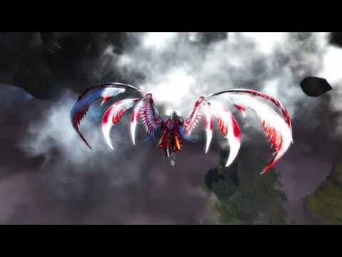 Kryptis Skyscale skin in Guild Wars 2: Shadows of the Obscure - YouTube