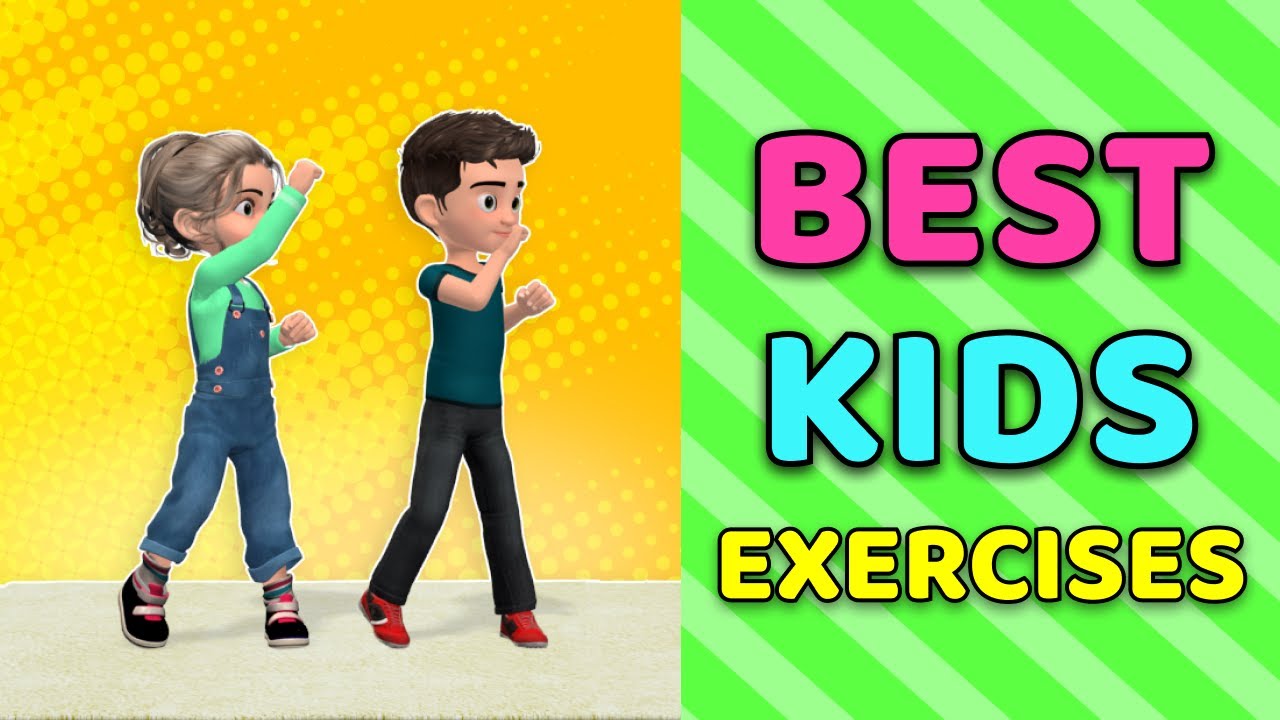 Best Kids Exercises To Burn Fat At Home - YouTube