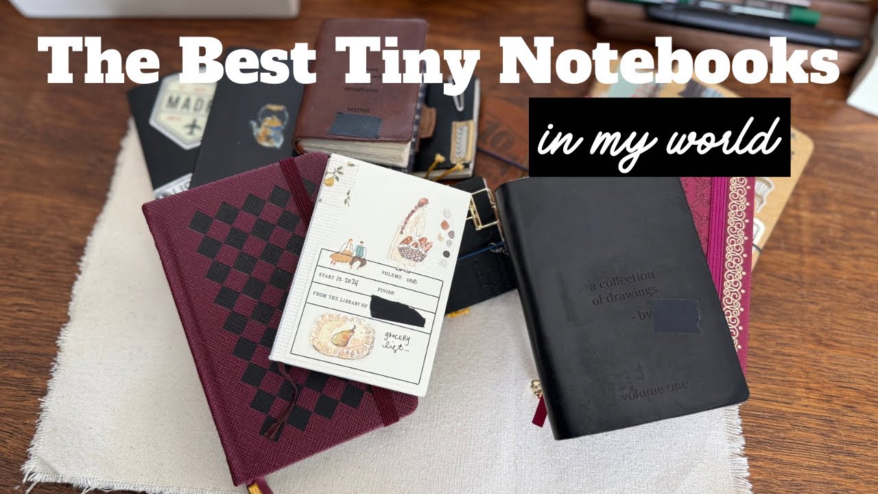 My Obsession with Tiny Pocket Notebooks | A7 MD Notebook | Pocket ...