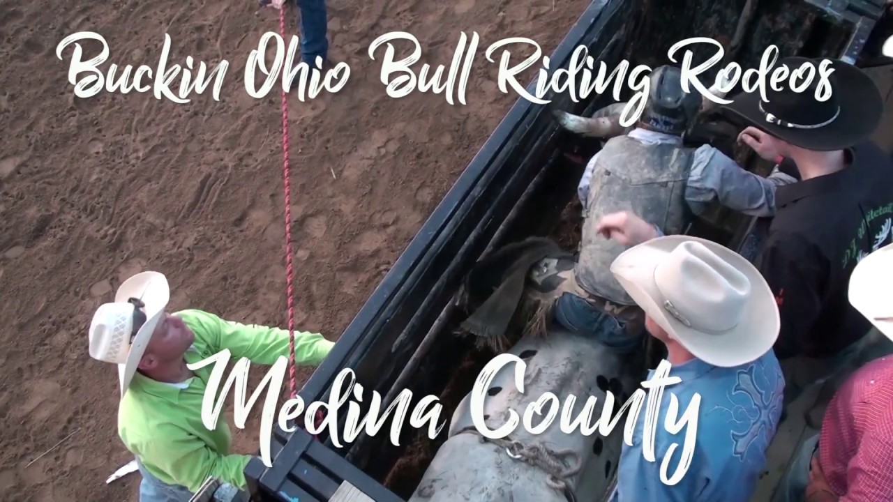 Bull Riding Rodeo in Burbank, Ohio at Buckin' Ohio! - YouTube