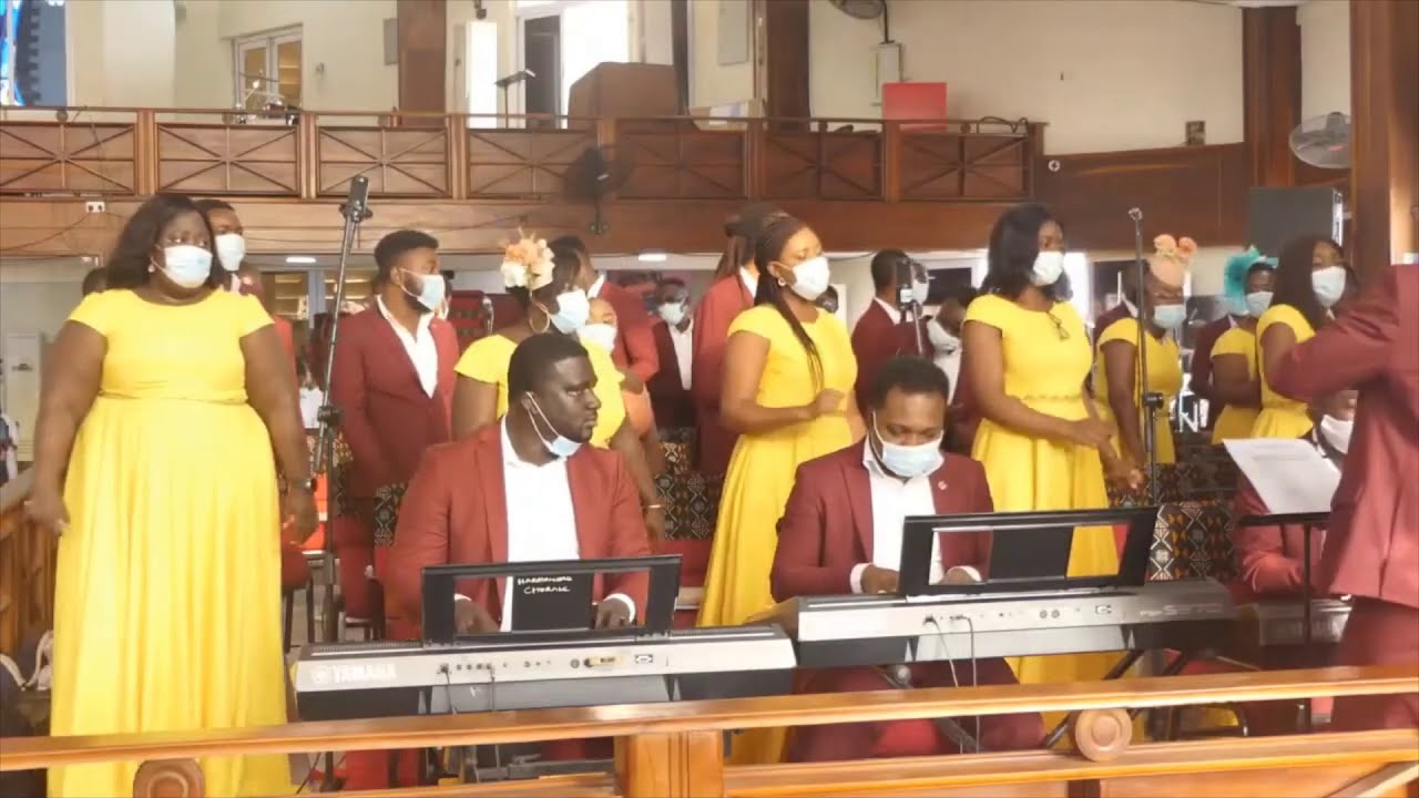 Harmonious Chorale Ghana - Begye Wayeyi by Dominic Derby - YouTube