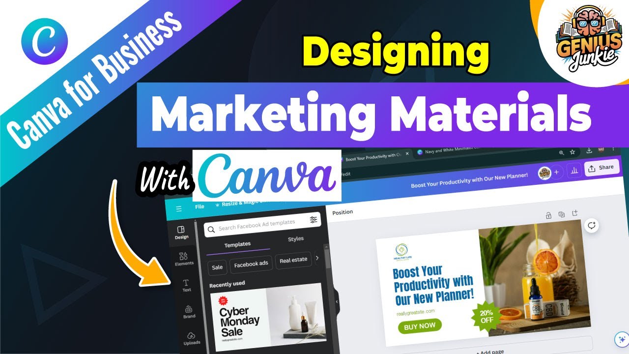 Master Canva for Small Business Marketing: Create Professional Ads and ...