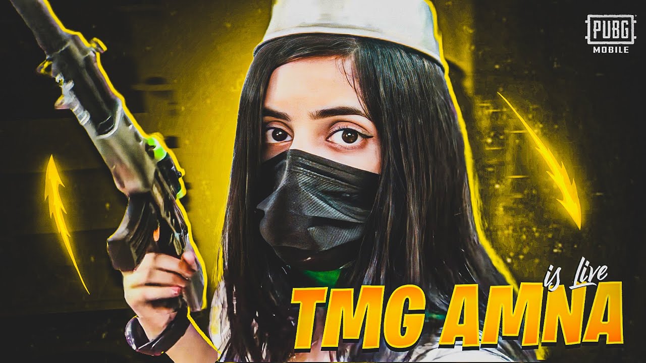 TMG AMNA IS LIVE - Win Free Royal pass - PUBG LIVE CUSTOM ROOMS - PUBGM ...