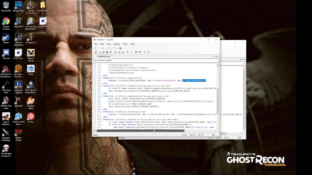 Ygo Custom Card scripting tutorial Part 3: Looking at scripts - YouTube