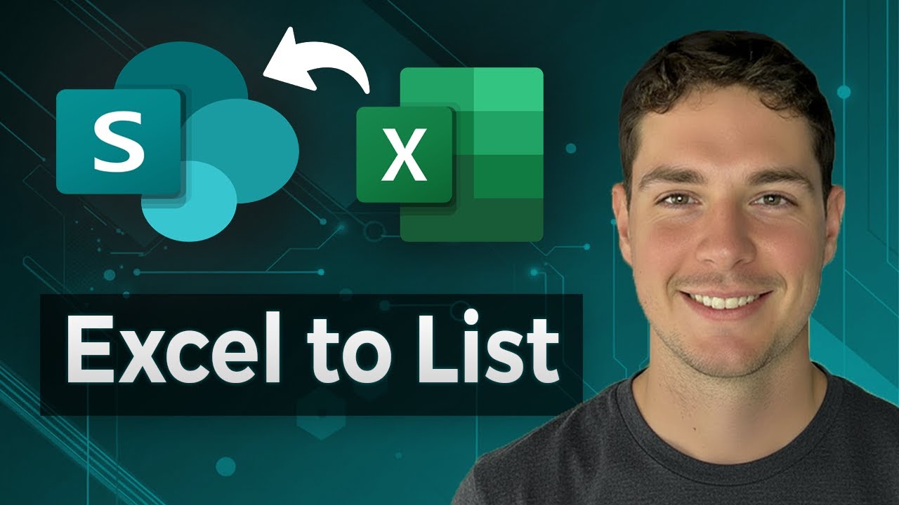 How To Import Excel Data To A SharePoint List [2025 Guide] - YouTube