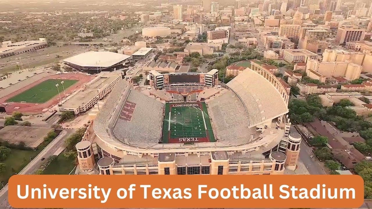 University of Texas, UT Football Stadium, Drone Footage UT, - YouTube