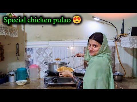Begum ke haath ka Special Chicken Pulao 😍 || Adnan and misbah
