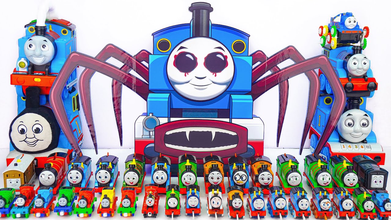100 Minutes Satisfying Unboxing Thomas & Friends Cursed Thomas Toys ...