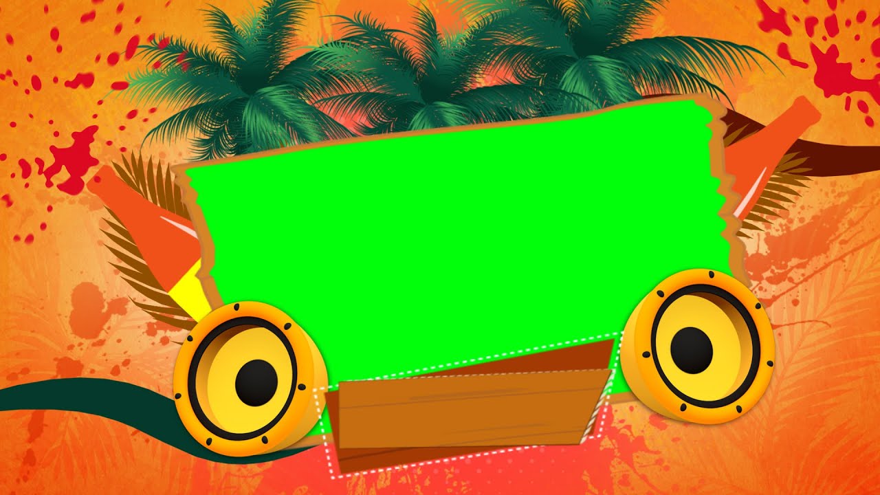 SUMMER BEACH PARTY GREEN SCREEN SLIDE SHOW - YouTube