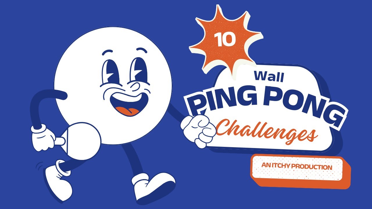 10 Wall Ping Pong Challenges - YouTube