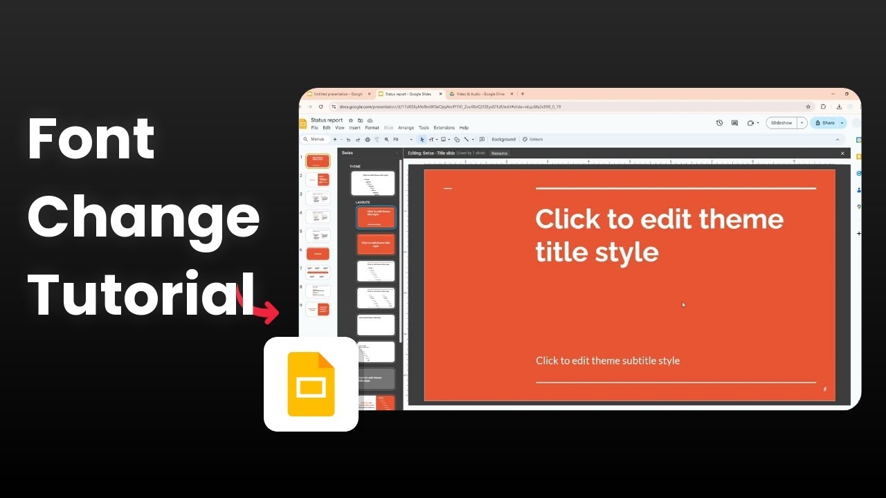 How To Change The Font On All Slides In Google Slides YouTube How To Change The Font On All Slides In Google Slides YouTube