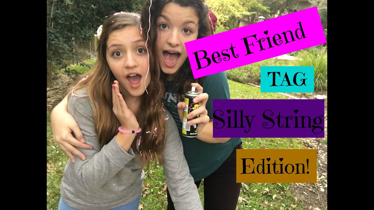 Best Friend Tag (silly string edition!!) | Ana Paola♡ - YouTube