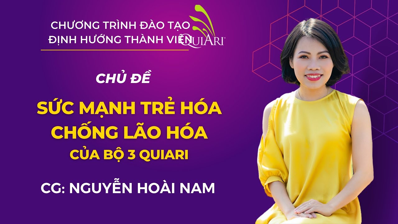 Khám phá sức mạnh của bộ 3 sản phâm QuiAri shake QuiAri energy và Prime ...