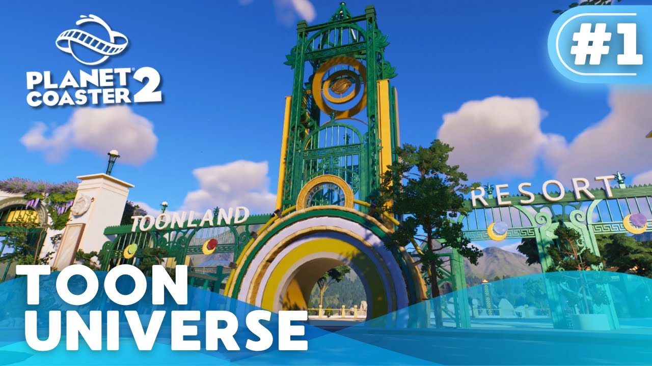 TOON UNIVERSE - Un nouveau départ ! - PLANET COASTER 2 • Ep.1 - YouTube