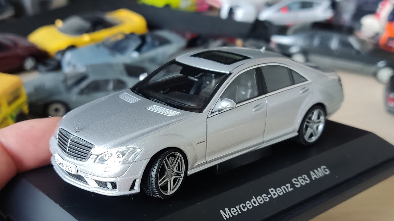 Meecedes S63 Autoart in scale 1/43 - YouTube