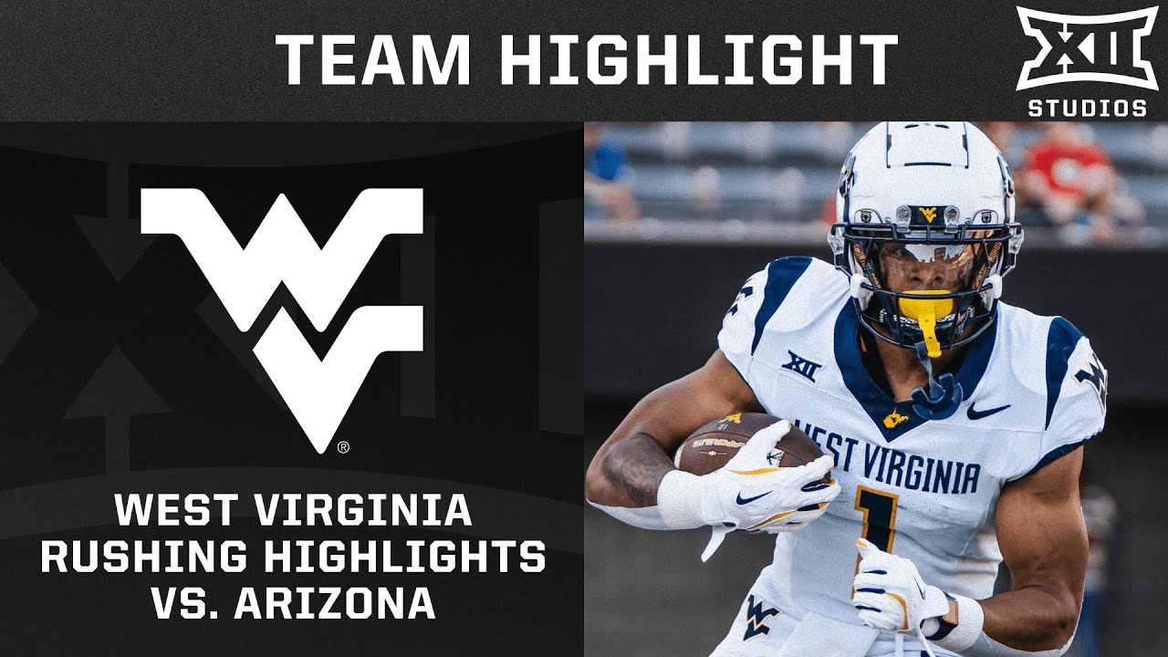 West Virginia's Ground Game Highlights vs. Arizona - YouTube