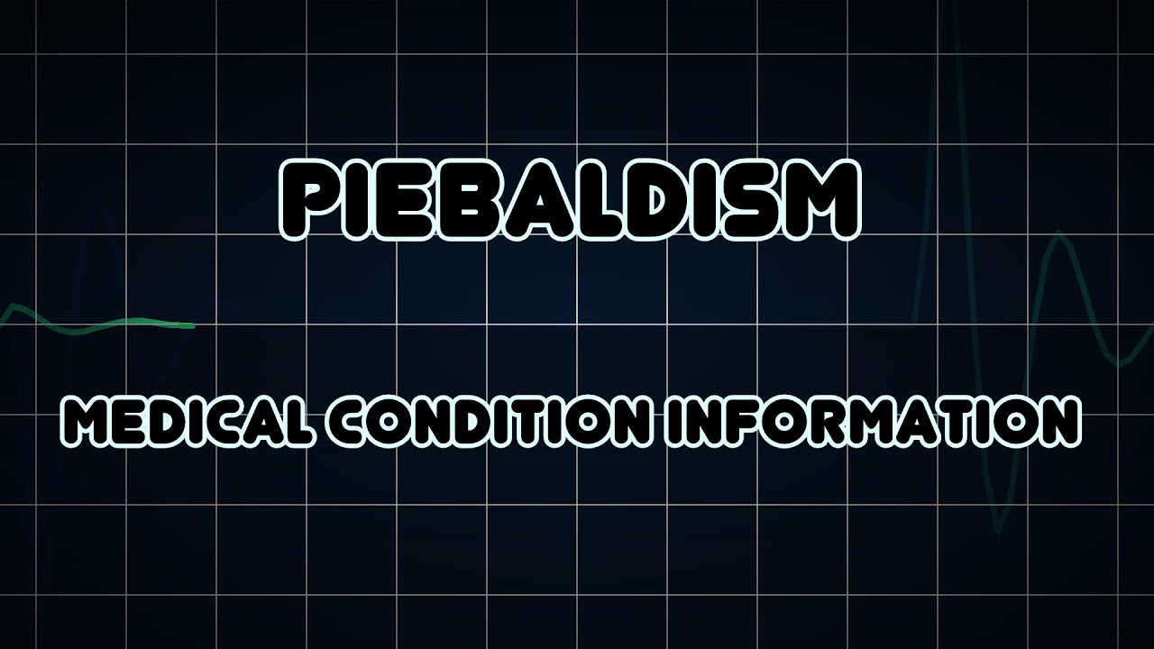 Piebaldism (Medical Condition) - YouTube