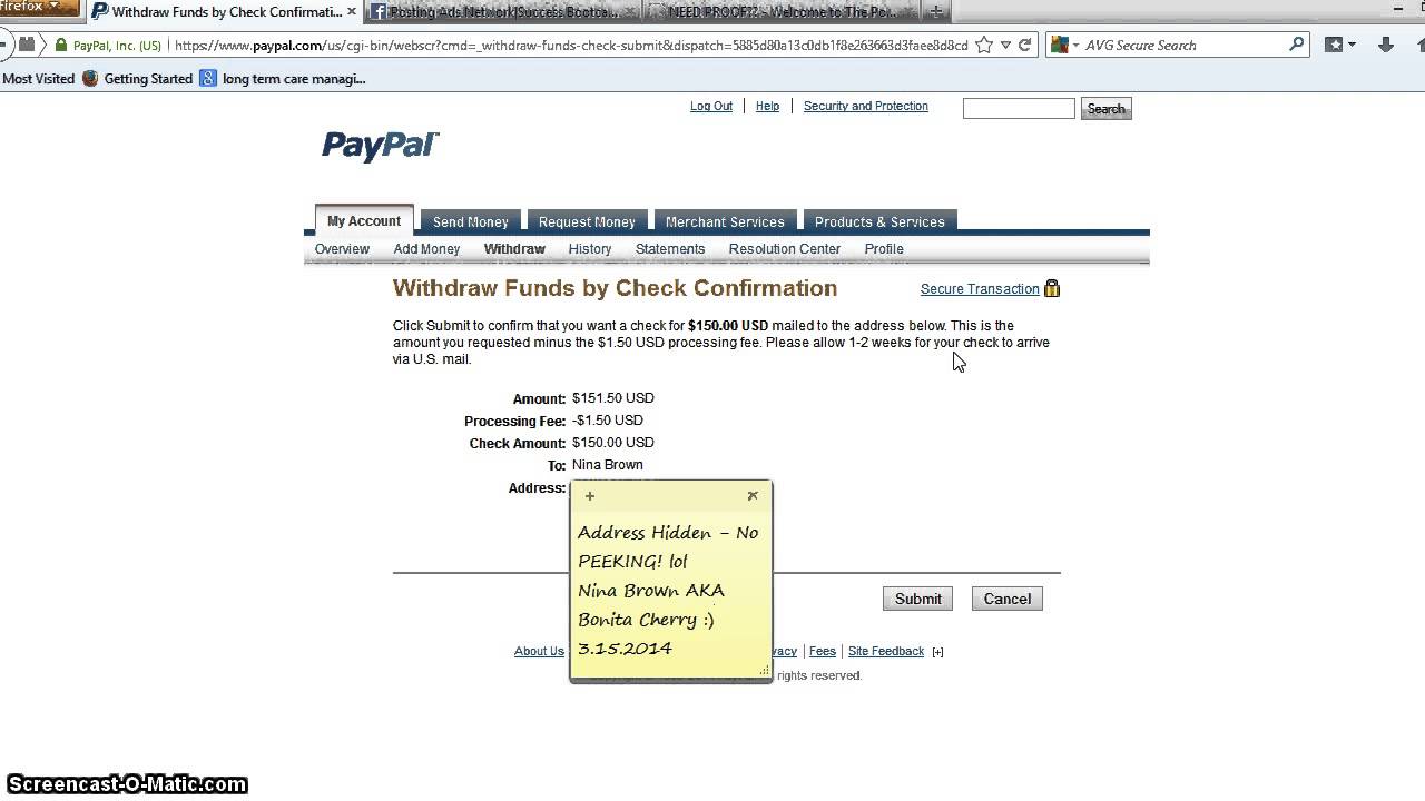 YES! A Check for $150! Need extra money? Watch THIS! - YouTube