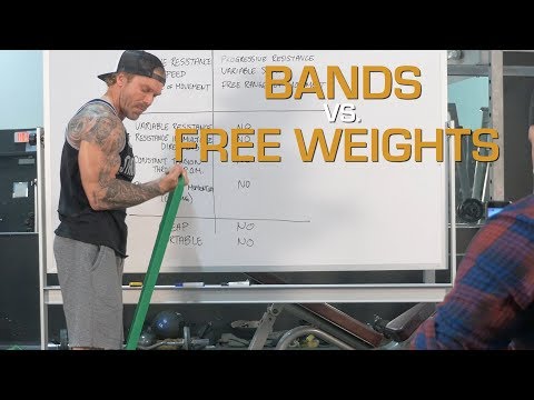 Resistance Bands vs Free Weights for Building Muscle