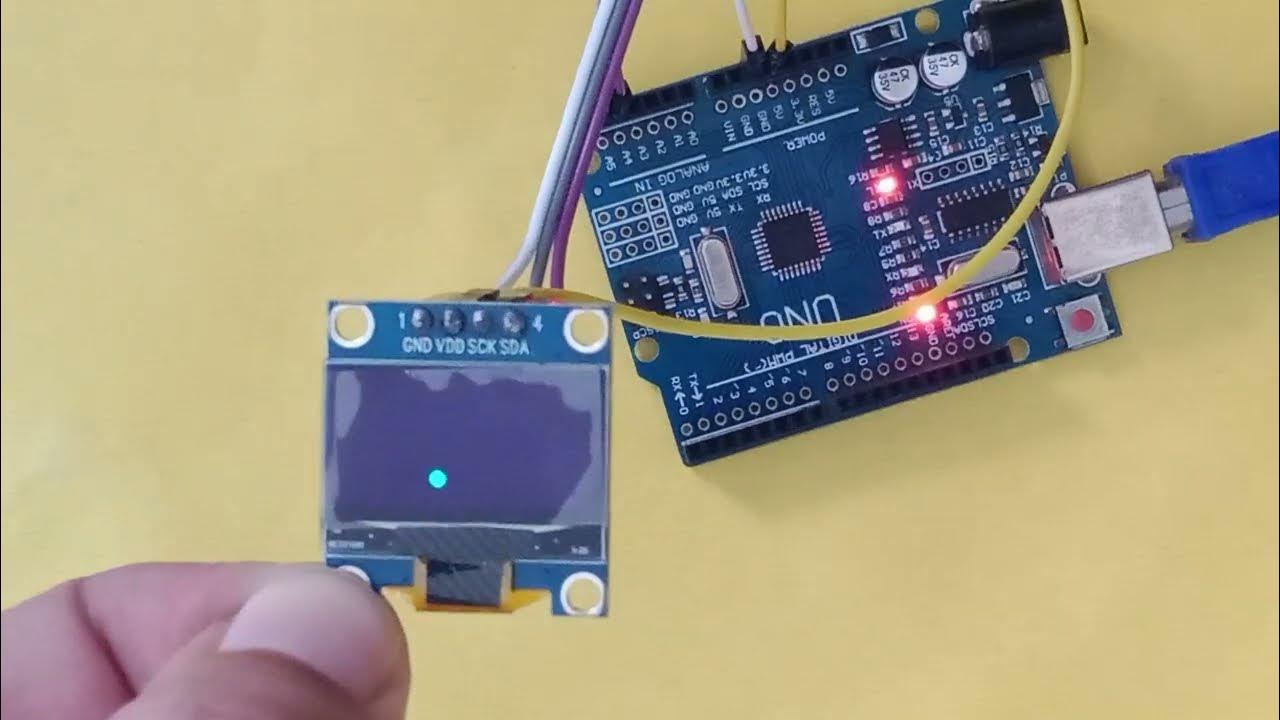 Arduino Project: How to Make a Bouncing Ball Animation on OLED Display ...