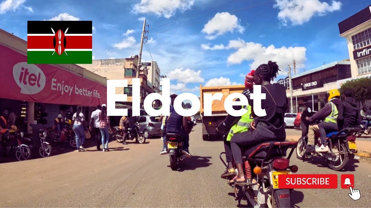 ELDORET -KENYA- City tour. Bike tour. Travel around the world. Bike ...
