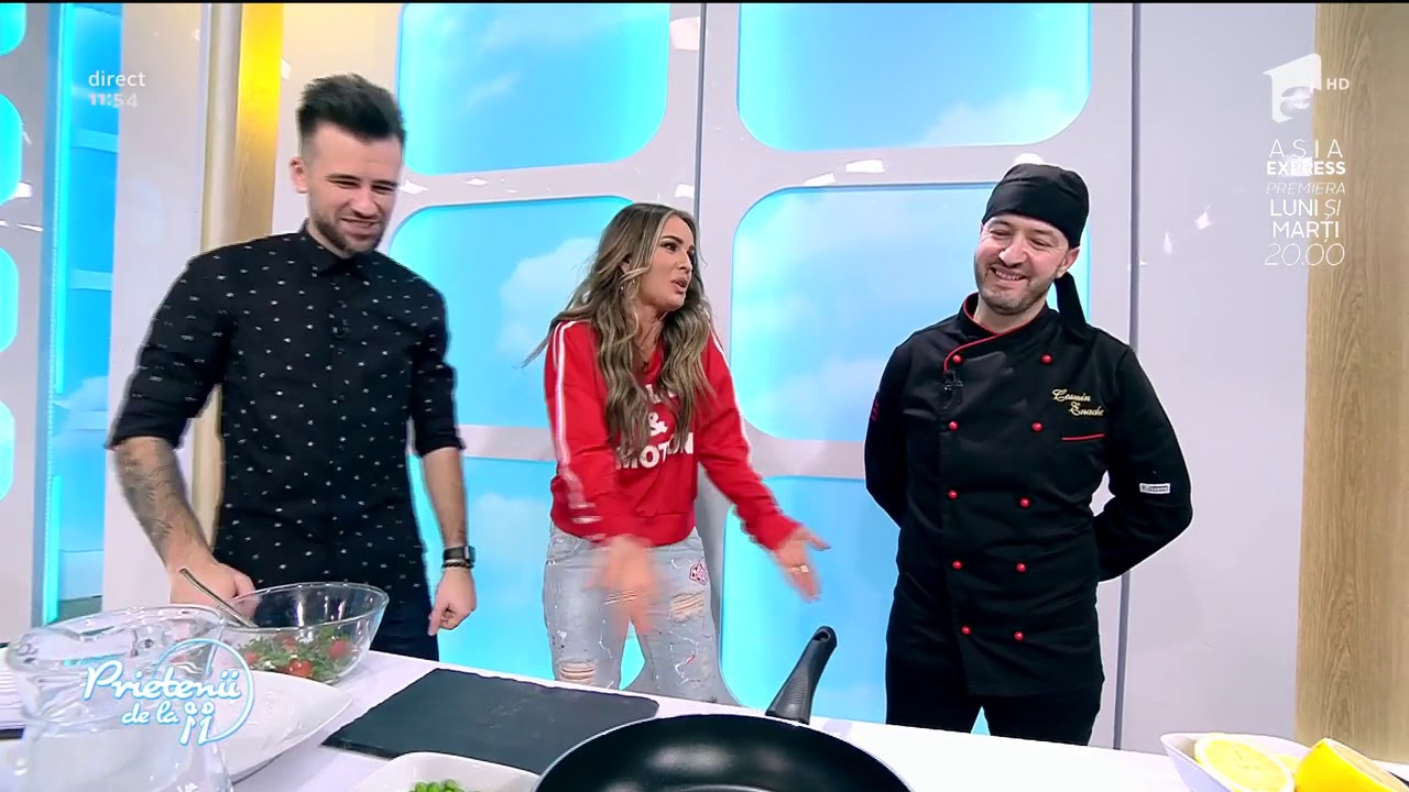 Cosmin Enache gătește "Salată din linte cu pui" - YouTube