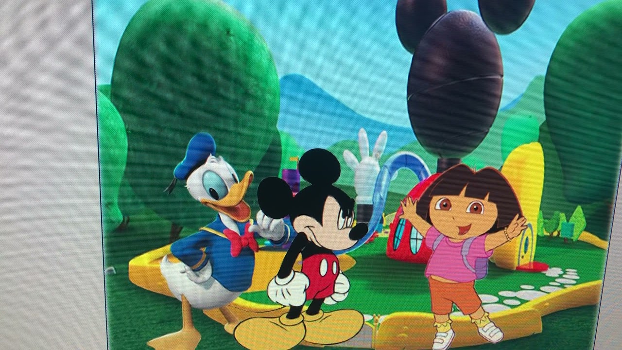 Dora ungrounds Donald Duck and gets grounded - YouTube