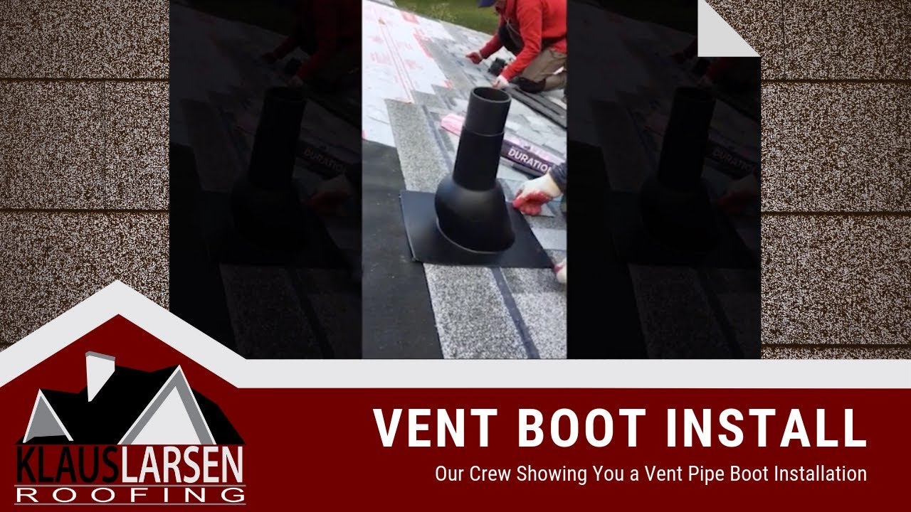 Vent Pipe Boot Installation Video - YouTube