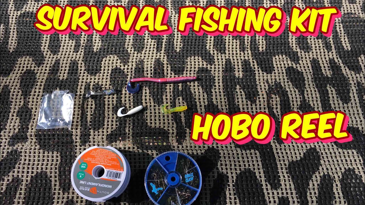 Survival Fishing Kit , Hobo Reel , Bug Out EDC - YouTube