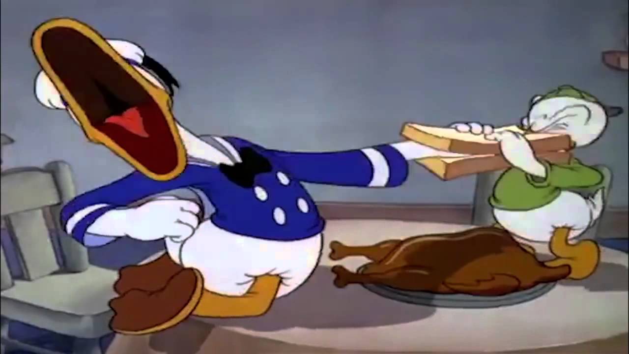 donald's nephews 1938 - YouTube