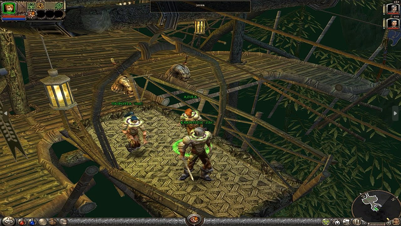 Dungeon Siege 2 Multiplayer Gameplay #1 (no commentary) - YouTube