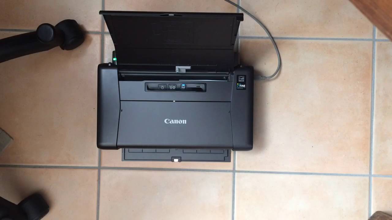 Best portable printer for photographers, Canon Pixma ip110 full quality ...