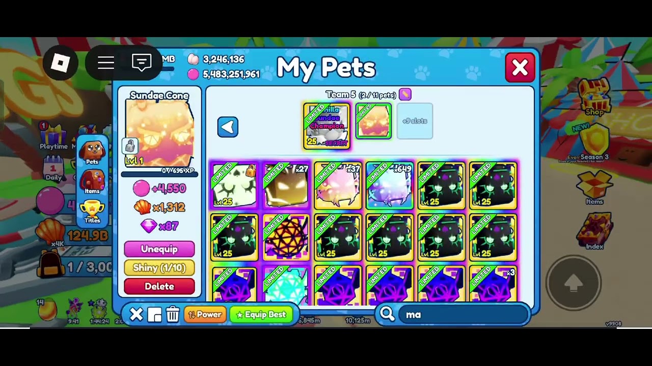 BGSI I faund my First secret pet shiny 1 in 2B - YouTube
