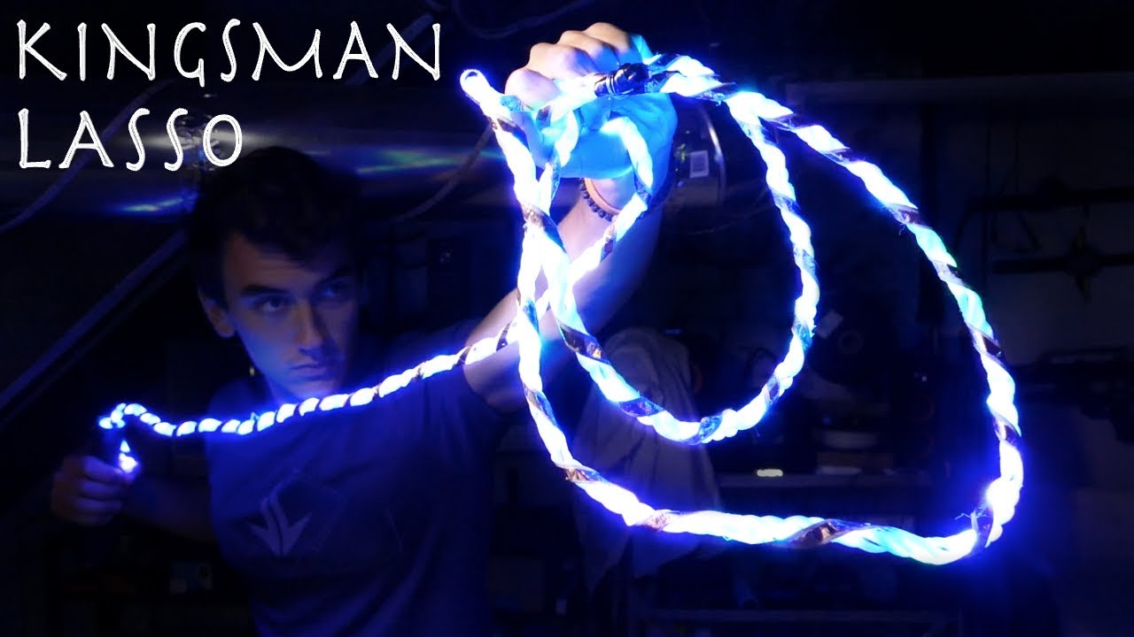 Make The Electric Lasso From Kingsman The Golden Circle! - YouTube