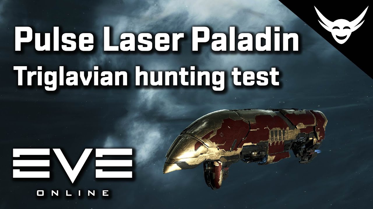 EVE Online - Triglavian hunter 100km Sniper Paladin test - YouTube