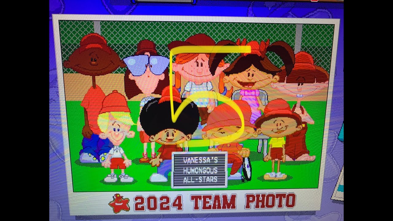 Backyard baseball 1997: humongous all stars game 5 - YouTube