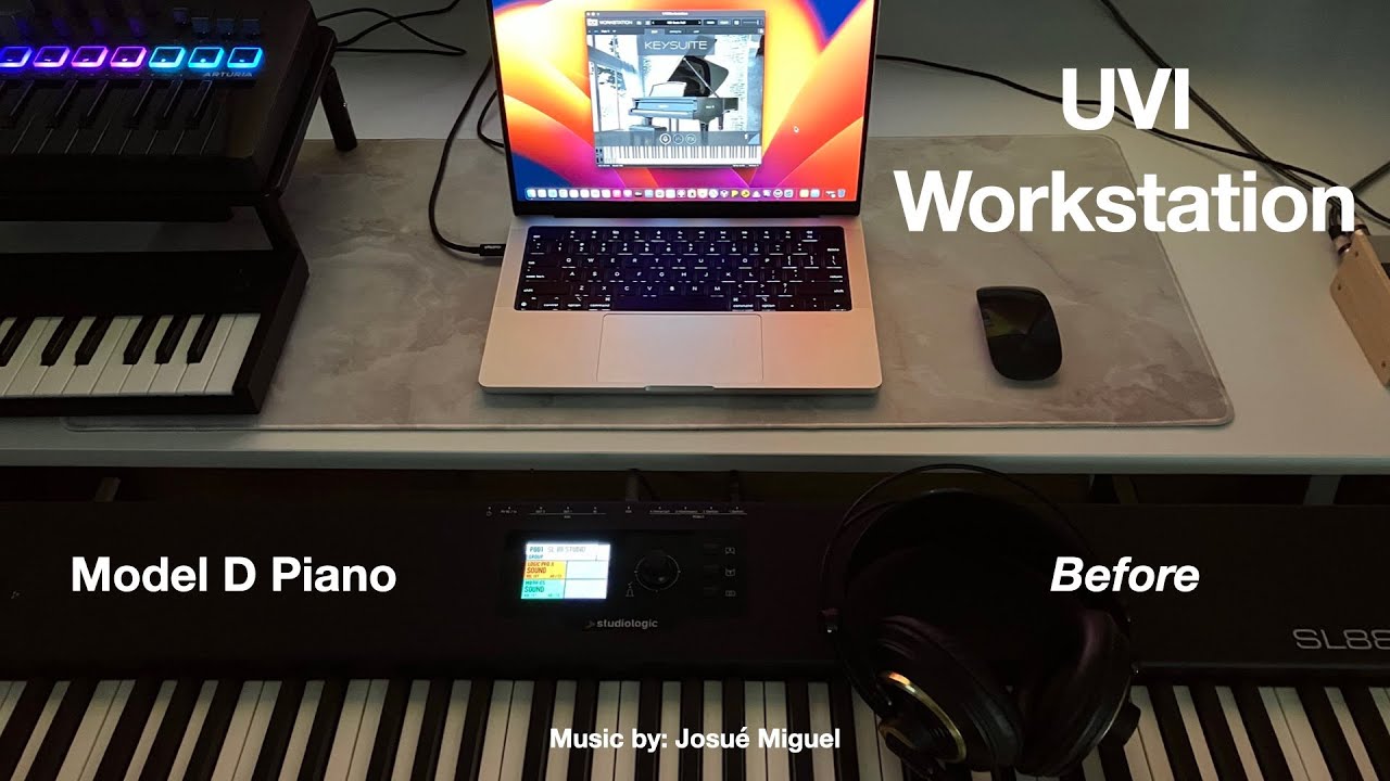 UVI Workstation - Model D Piano - "Before" - Music by: Josué Miguel ...