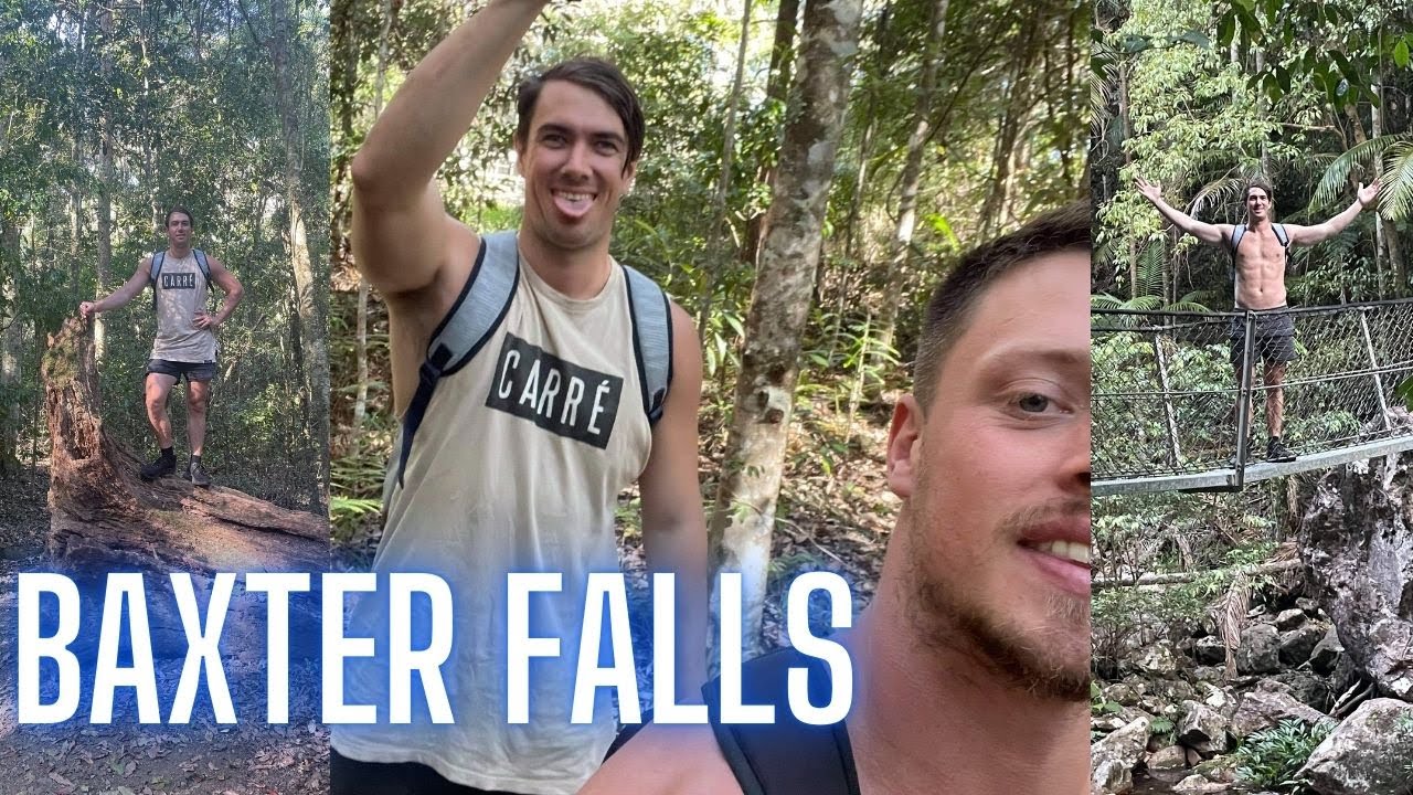 Baxter Falls Sunshine Coast QLD with Ryan The Silverback Gallop - YouTube