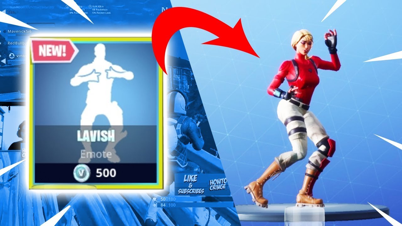 New Fortnite Dance Lavish Emote - YouTube