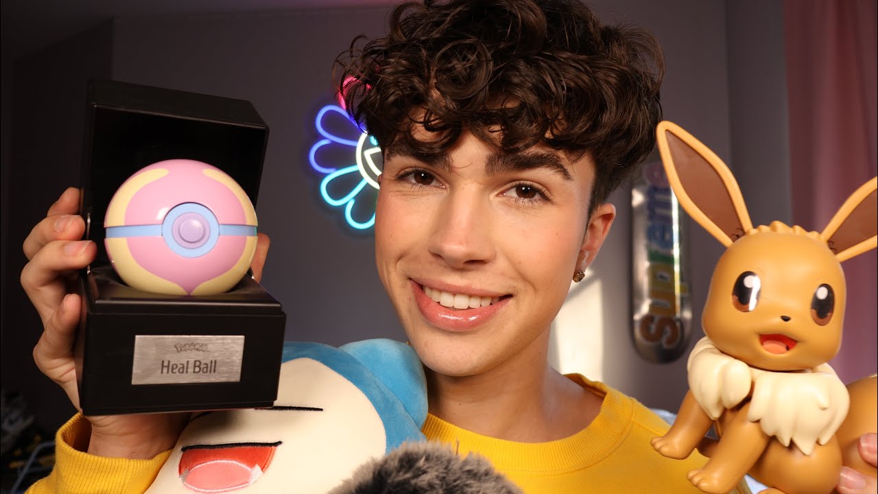 ASMR- Pokémon Collection 💛 - YouTube