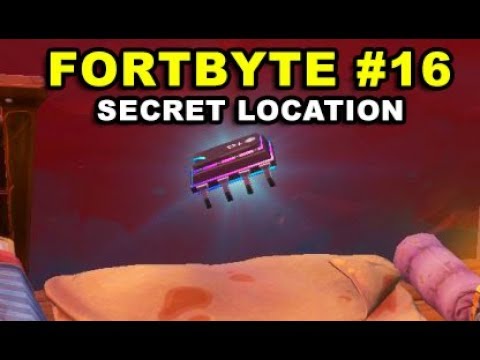 Fortnite Fortbyte #16 : Found In A Desert House With Too Many Chairs ...