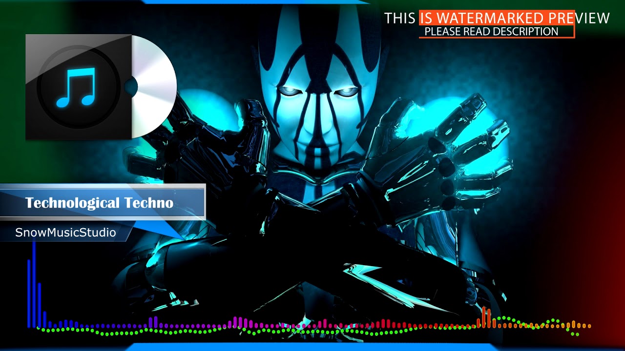 Technological, futuristic and modern electronic royalty free music ...